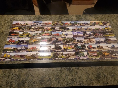CAT Scale SuperTruck Limited Edition Series 9 Full Set 60 Cards semi ...