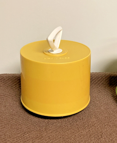 Vintage Disk-Go-Case Vinyl Record Case - holds 60, 45 records - Yellow ...