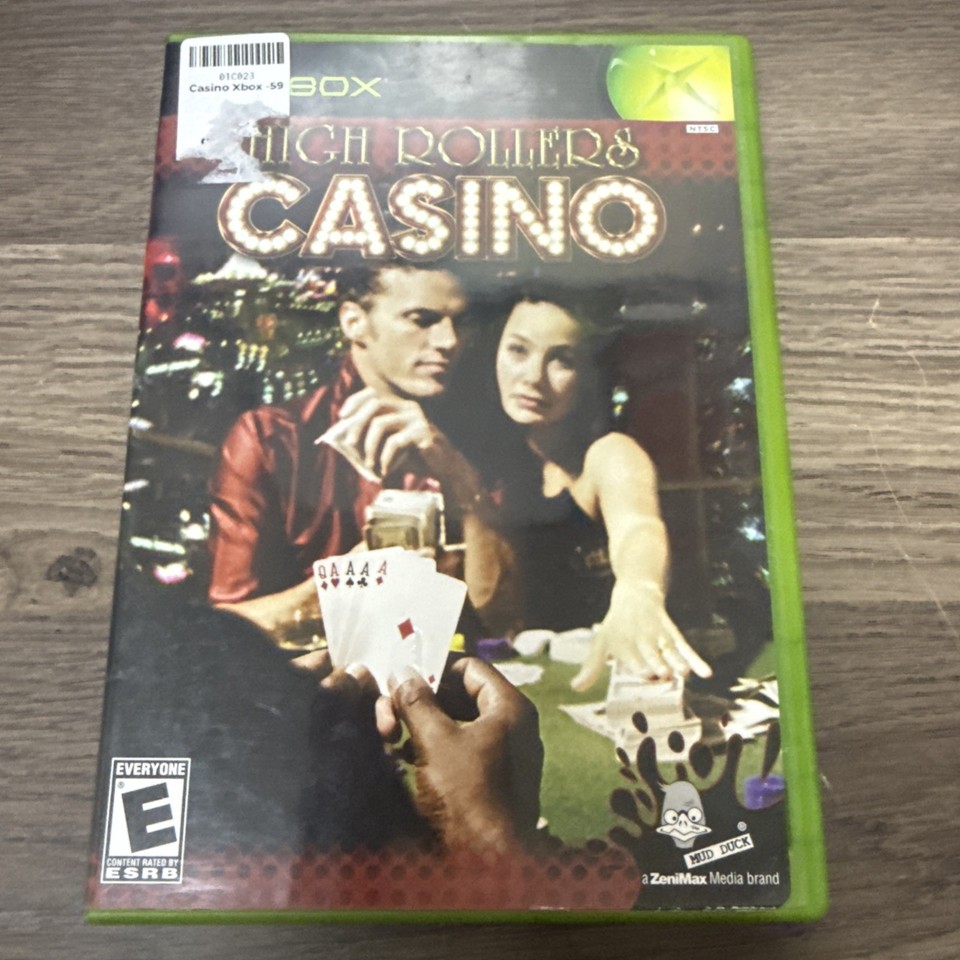 High Rollers Casino Video Game (Microsoft Xbox, 2004) CIB W Manual ...