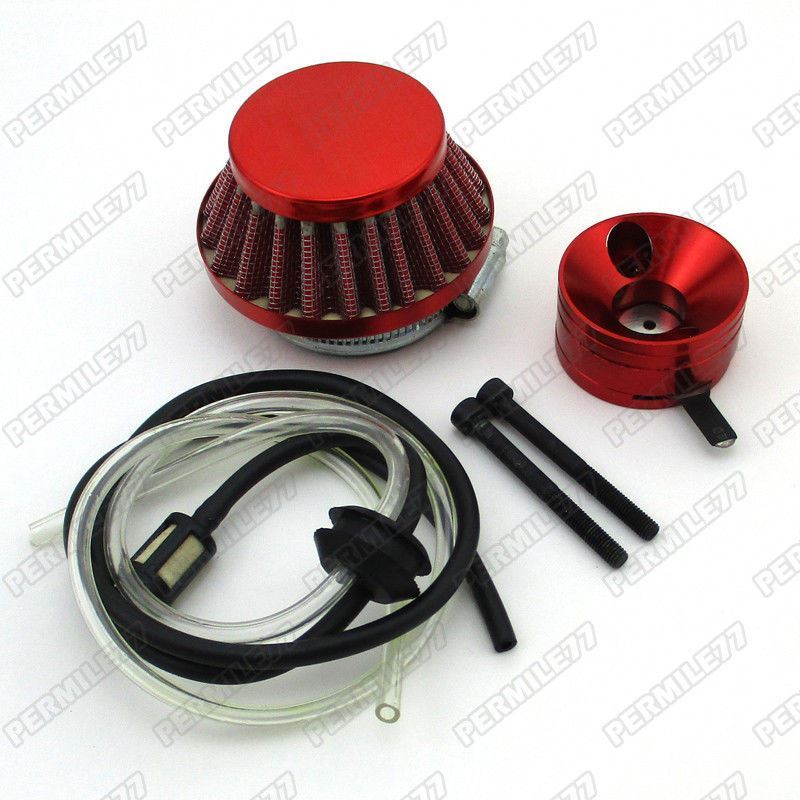 Racing Air Filter Velocity Stack 23 33 43 49 cc Gas Scooter Skateboard ...