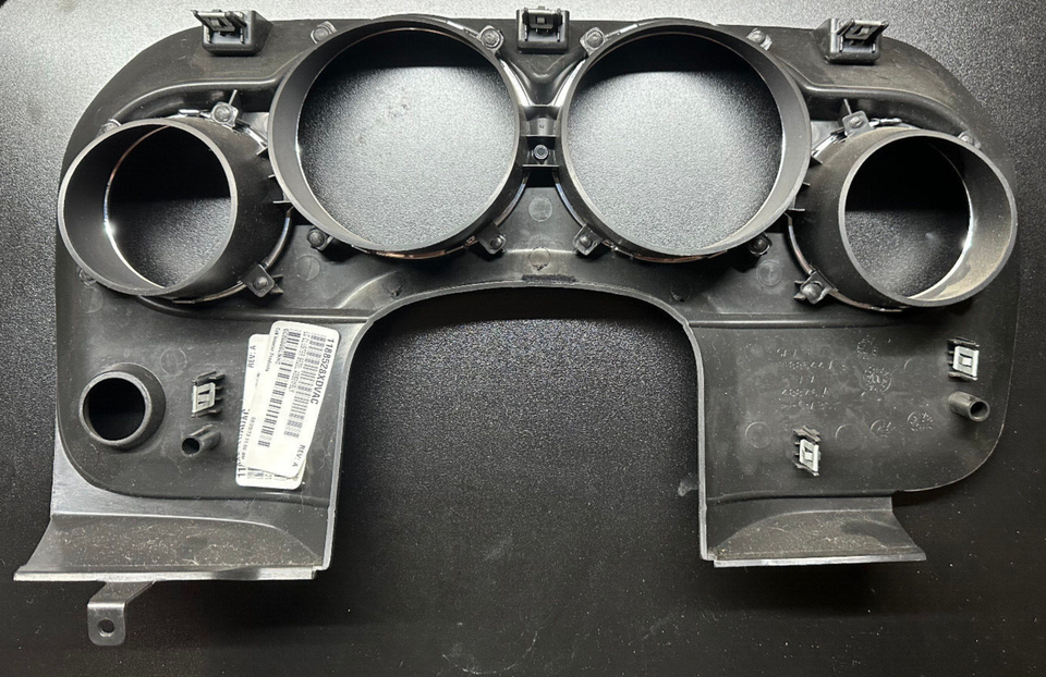 08-14 DODGE CHALLENGER SRT DASH SPEEDOMETER CLUSTER TRIM BEZEL 1188528 ...