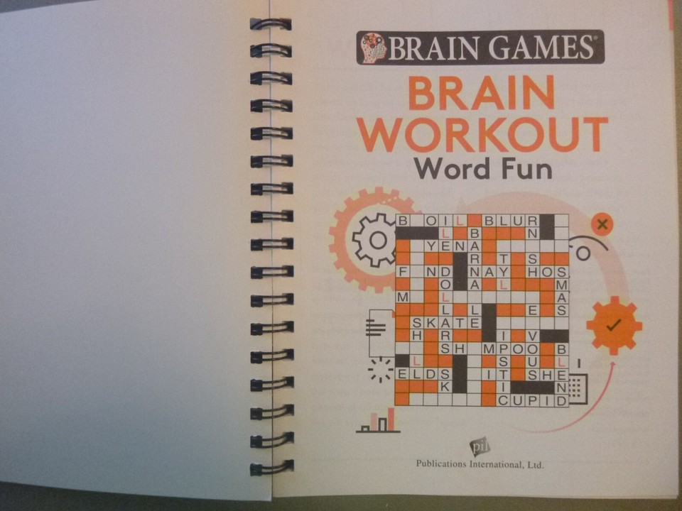 Brain Games - Brain Workout Word Fun 9781645580690| eBay