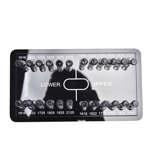 1PC Dental Orthodontic Rectangular Arch Wire Acrylic Organizer Holder ...