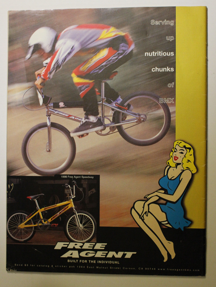 BMX Track & Freestyle Magazine 98 Premier Issue Buyers Guide Hoffman ...