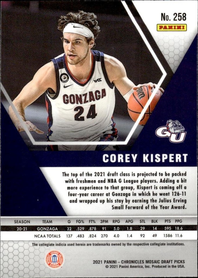 COREY KISPERT CARD #258 BUY ANY 2 ITEMS FOR 50% OFF B225R3S3P99 | eBay