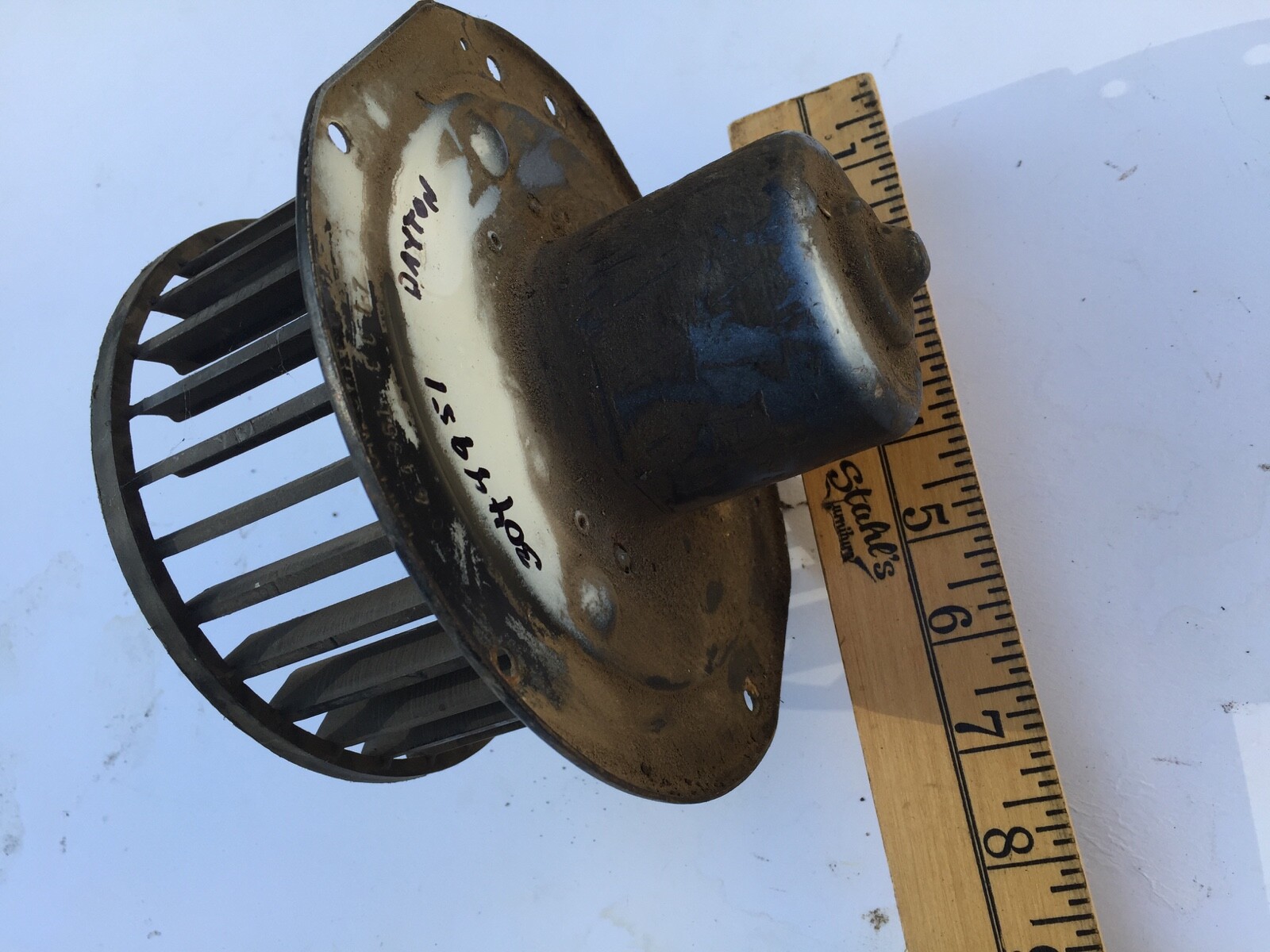 Studebaker heater fan and motor. No voltage marking. Item: 0152 | eBay