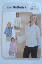 Butterick Pattern # 6018 Misses Blouse Size 12 for sale online | eBay