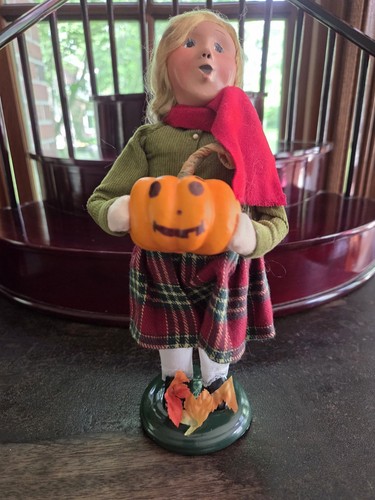 Byers Choice Rare & Signed Autumn Girl | eBay