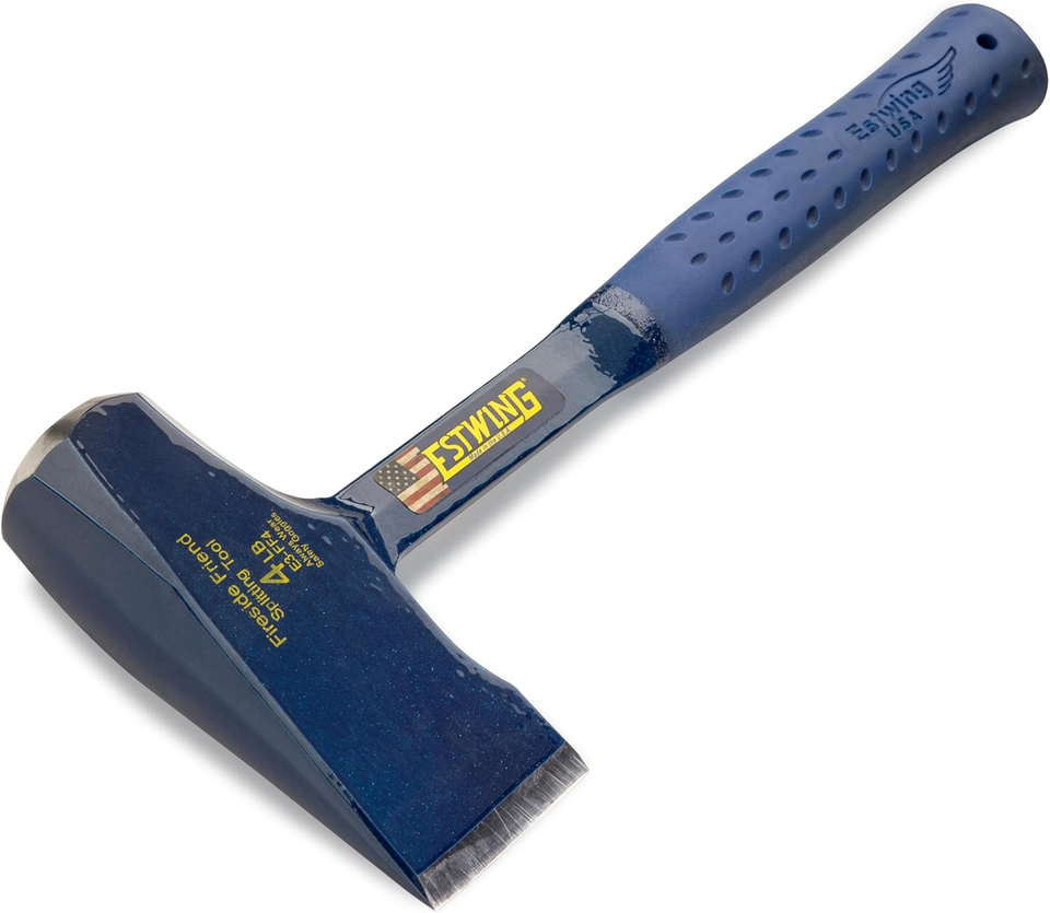 ESTWING Fireside Friend Maul, 14", Forged Steel, Leather Grip, Special ...