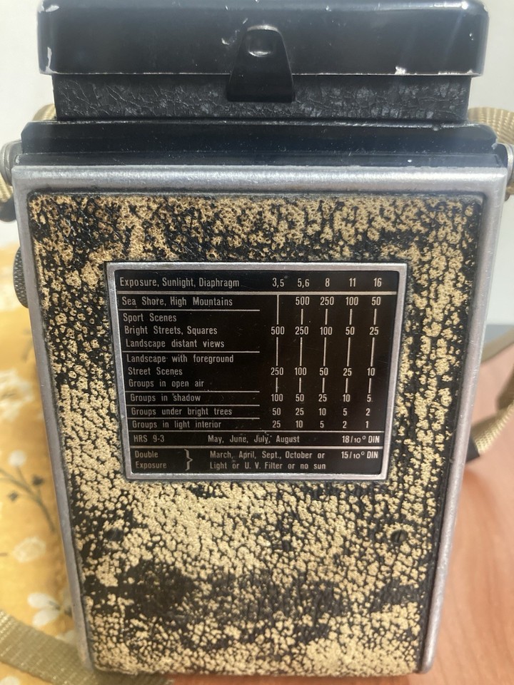 Rolleiflex DRP DRGM Twin Lens Camera Franke & Heidecke Germany ...