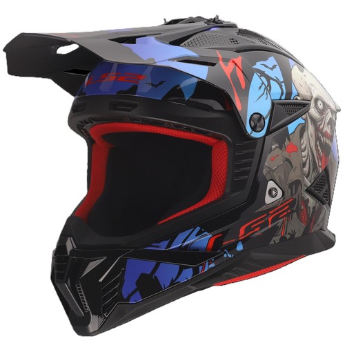 LS2 MX708 Fast II Zombie Motocross Helmet Enduro Bike Off-Road ATV MX ...