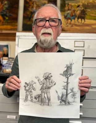 Original Art by Larry Elmore! Dragonlance, TSR, Everquest, Dungeons and ...