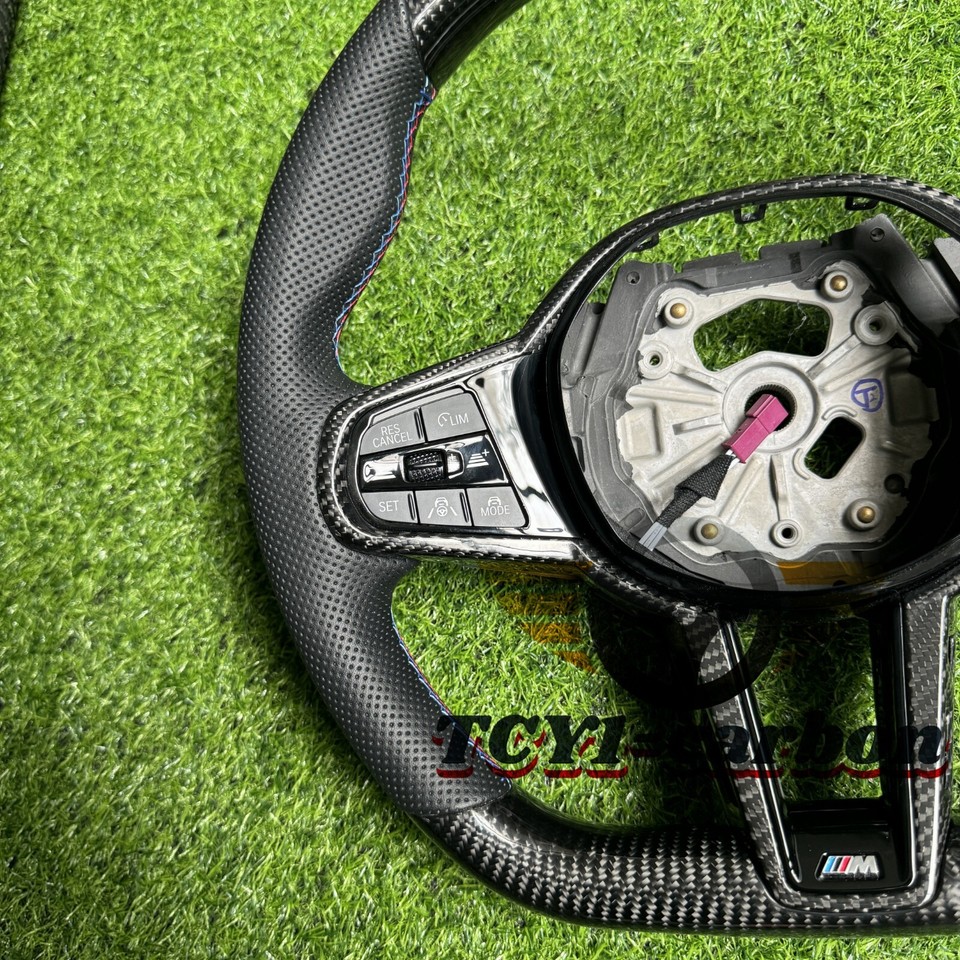 Carbon Fiber Steering Wheel for BMW M3 M4 G20 G22 G29 G80 G87 G82 Z4 ...