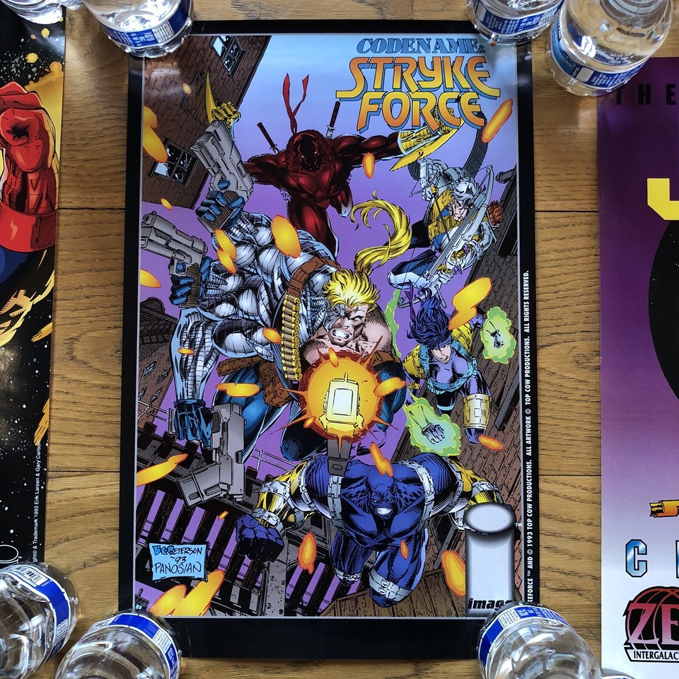 Lot 7 Zen Intergalactic Ninja #0 Jae Lee 1993 Stryke Force Comics Promo ...