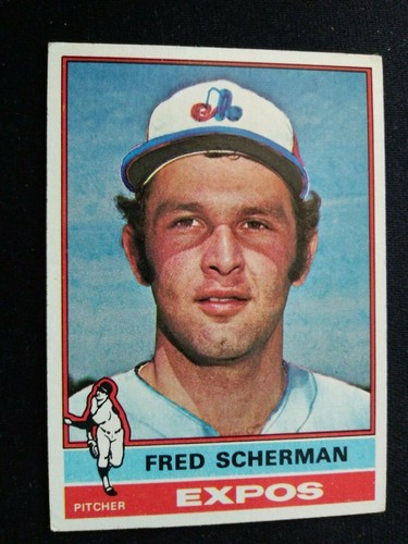 1976 Topps Baseball Card # 188 Fred Scherman - Montreal Expos | eBay