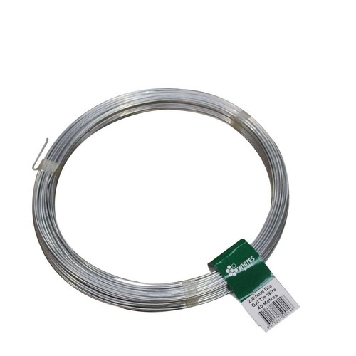 Galvanised Tie Wire 2mm X 40m Electric Fencing 50014 Whites Wires for ...