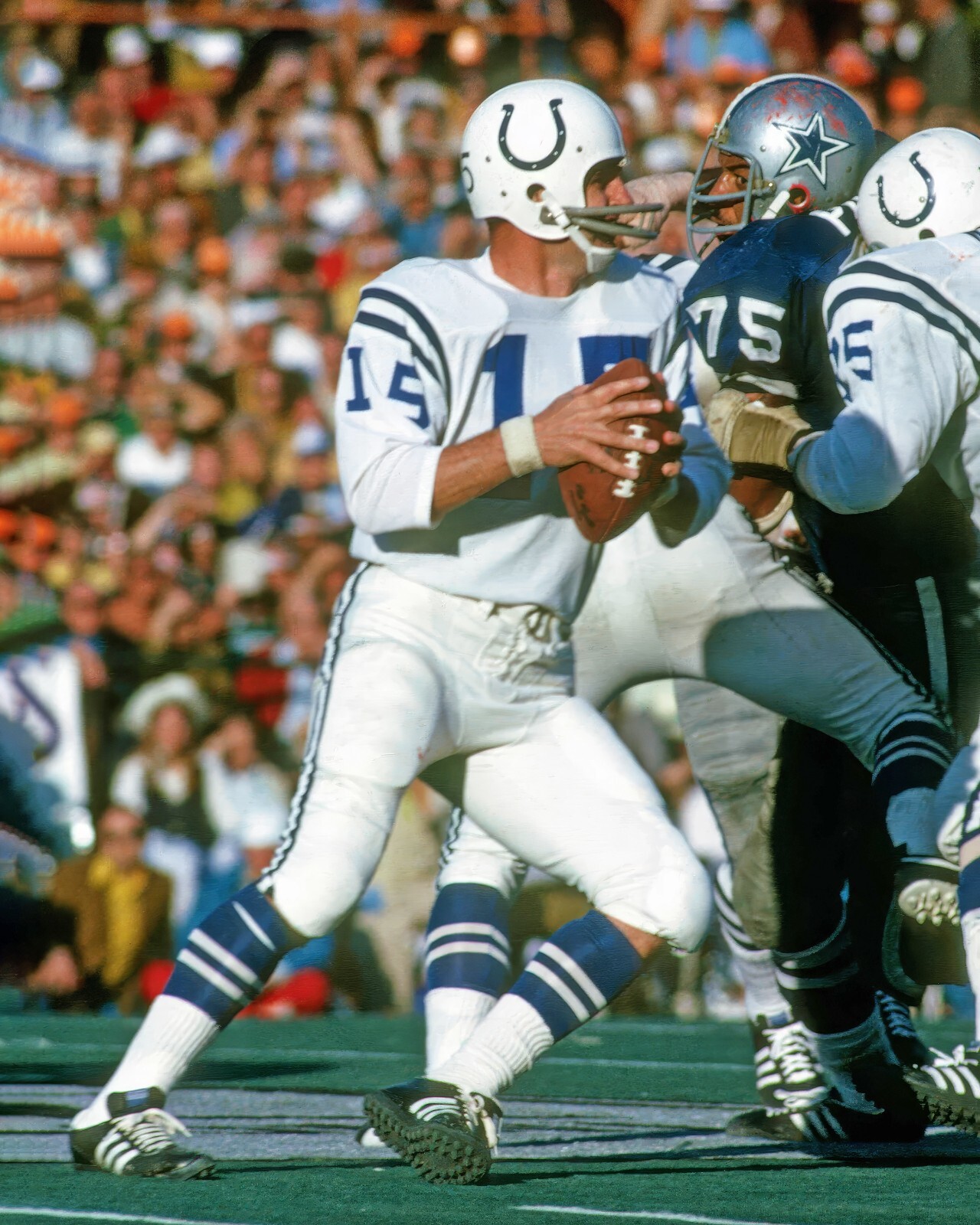 Earl Morrall #15 Baltimore Colts NFL 8"X10" Glossy Photo Print 5-DSS | eBay