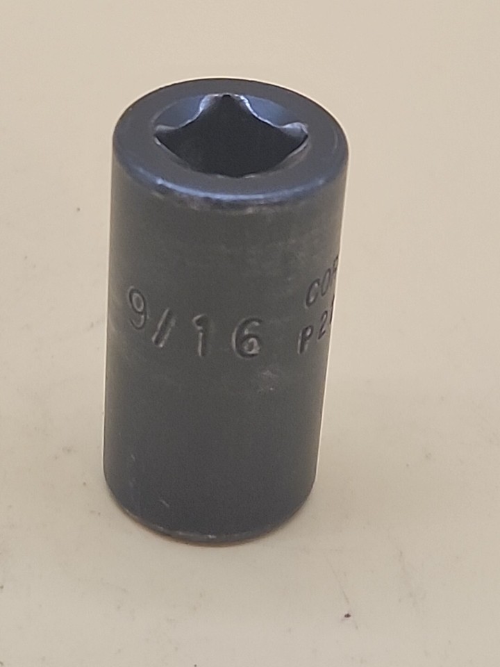 CORNWELL TOOLS 9/16'' SAE 3/8'' Drive 6 Point Socket P-2218L USA | eBay
