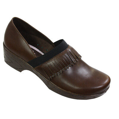 Klogs Kate Women's Nutmeg Leather 8 M Clog Display Model Shoes | eBay
