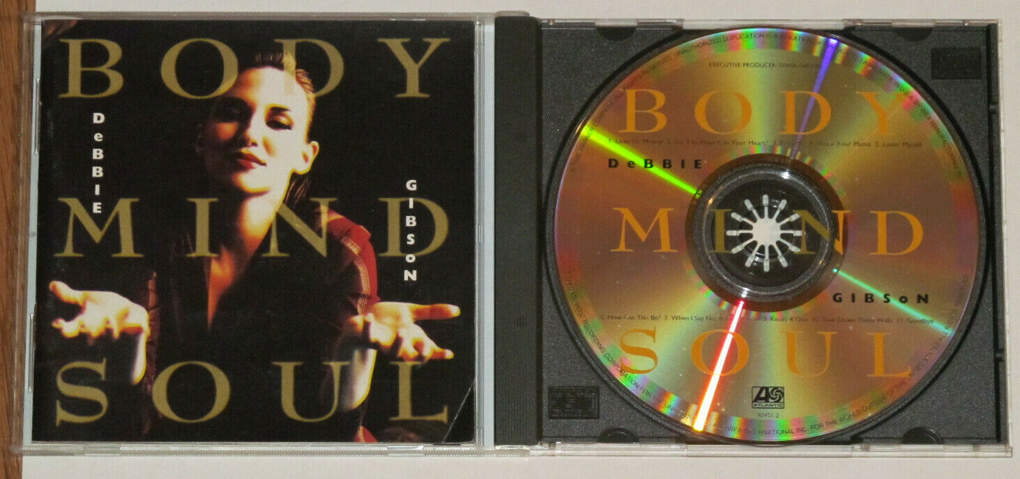 DEBBIE GIBSON-BODY MIND SOUL-ATLANTIC RECORDS 82451-2-CD | eBay