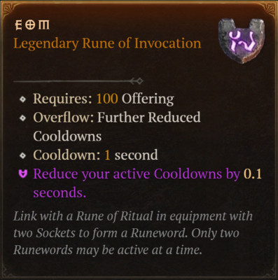 Diablo 4 Eom Rune Season 10 Hardcore HC - PC / PS4-PS5 / Xbox | eBay UK