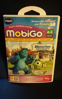 VTech MobiGo Software - Monsters University 4-6YRS | eBay