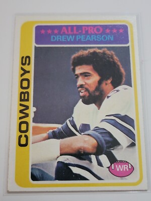 DREW PEARSON 1978 Topps #350. DALLAS - Nice Shape | eBay