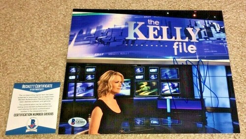 MEGYN KELLY SIGNED 8X10 PHOTO FOX NEWS NBC ANCHOR FILE SHOW TALK HOST ...