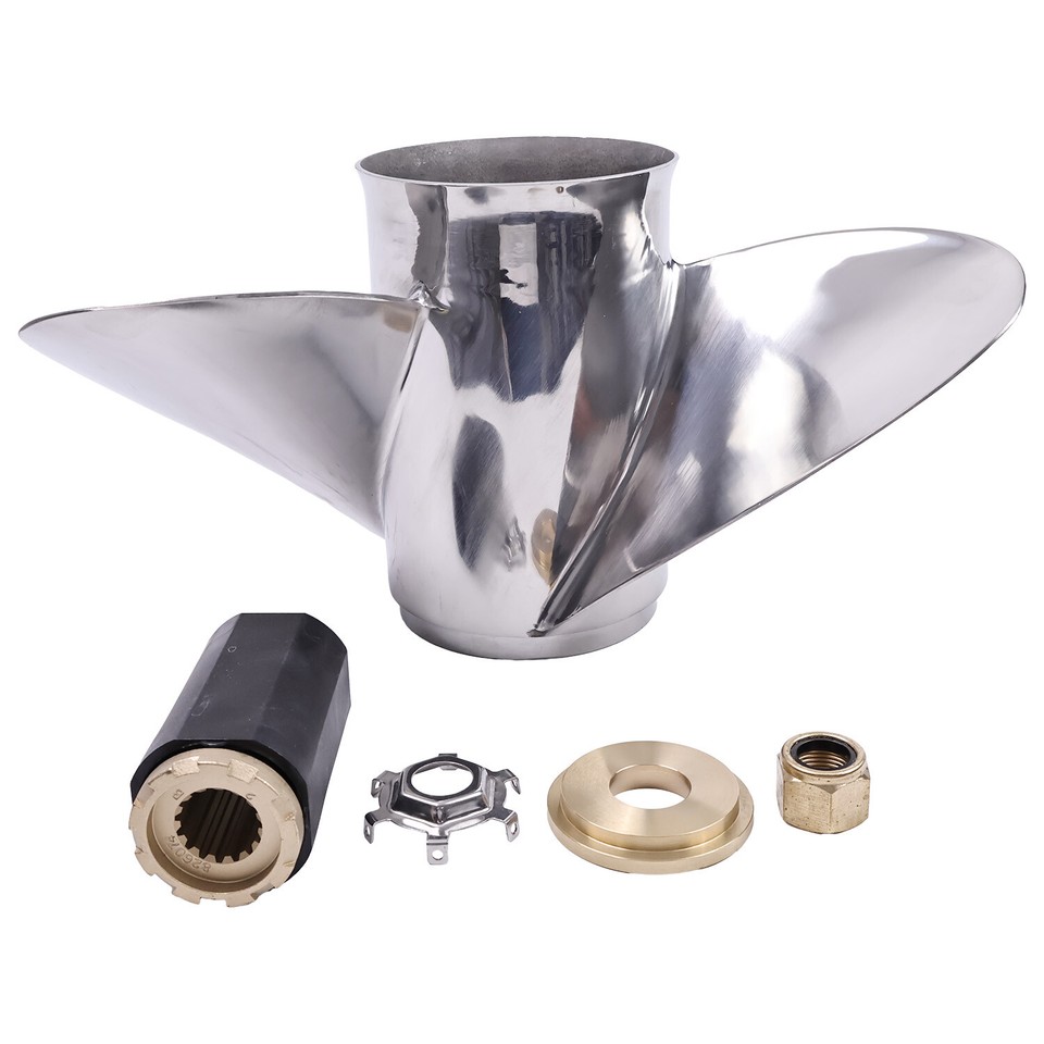 Impeller 825864A47 For Mercury Tempest Plus Propeller 14 5/8 x 23 Pitch ...