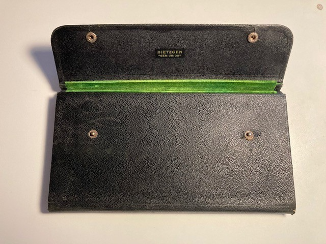 Vintage Dietzgen Gem Union Cased Drafting Set Drawing Instruments ...