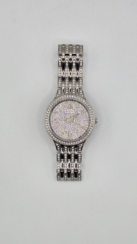 Bulova Women's Phantom Stainless Steel Crystal Quartz Watch 96L243 6.5 ...
