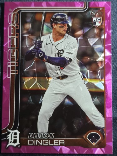 2025 Topps Series 1 - Dillon Dingler #126 Pink Diamante Foil (RC) for ...