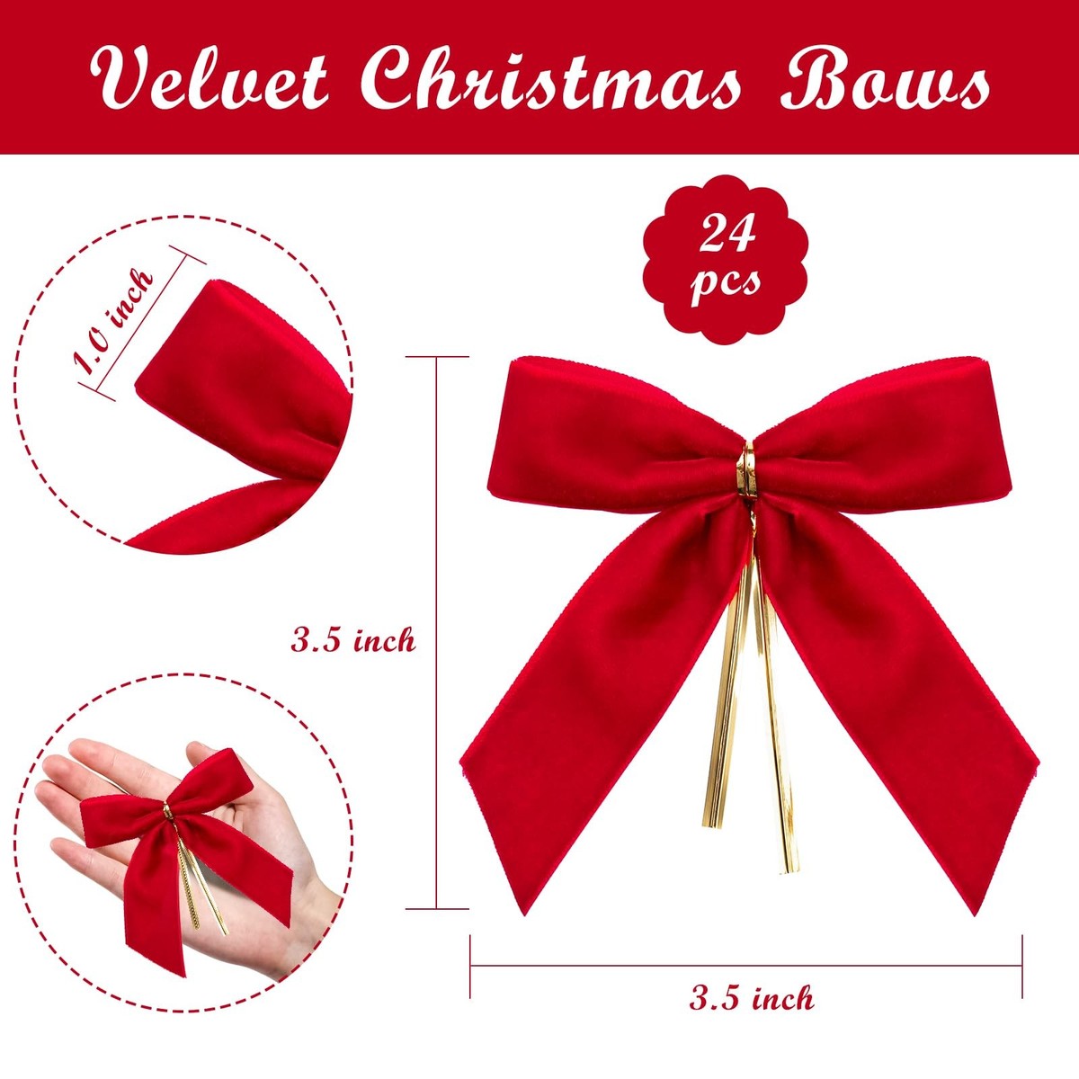 Different Types Of Christmas Bows