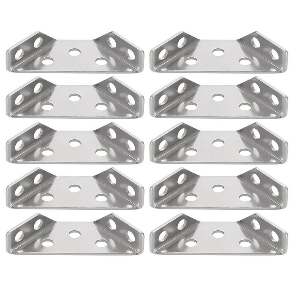 Heavy Duty Stainless Steel Corner Connectors 10pcs for Furniture and ...