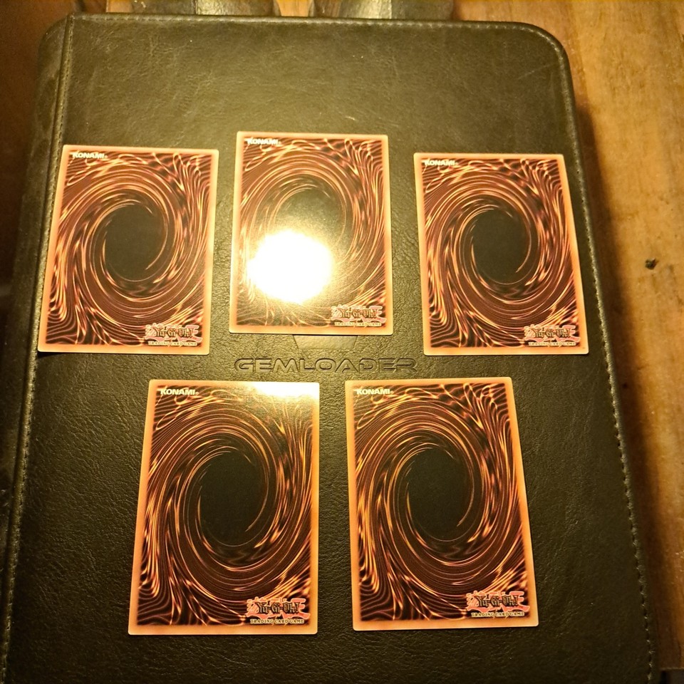 Yu-Gi-Oh Exodia the Forbidden One Complete Set YGLD-EN Ultra Rare 1st ...