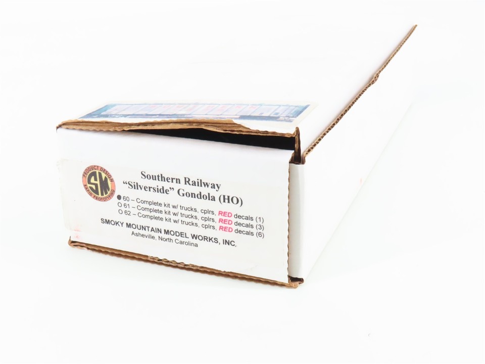 HO Scale Smoky Mountain Model World Kit 60 Southern Railway "Silverside ...