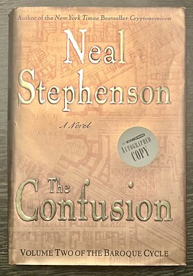 The Confusion by Neal Stephenson - Signed / Inscribed, First Edition ...