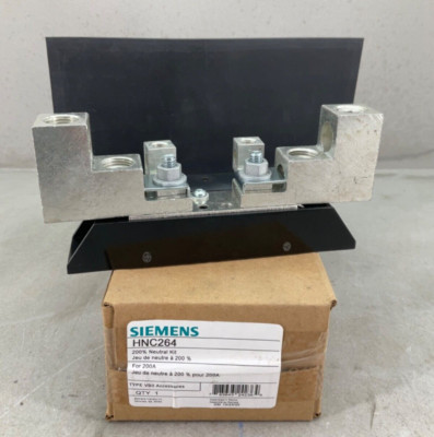 NEW SIEMENS HNC264 SAFETY SWITCH NEUTRAL KIT 200% FOR 200A TYPE VBII | eBay