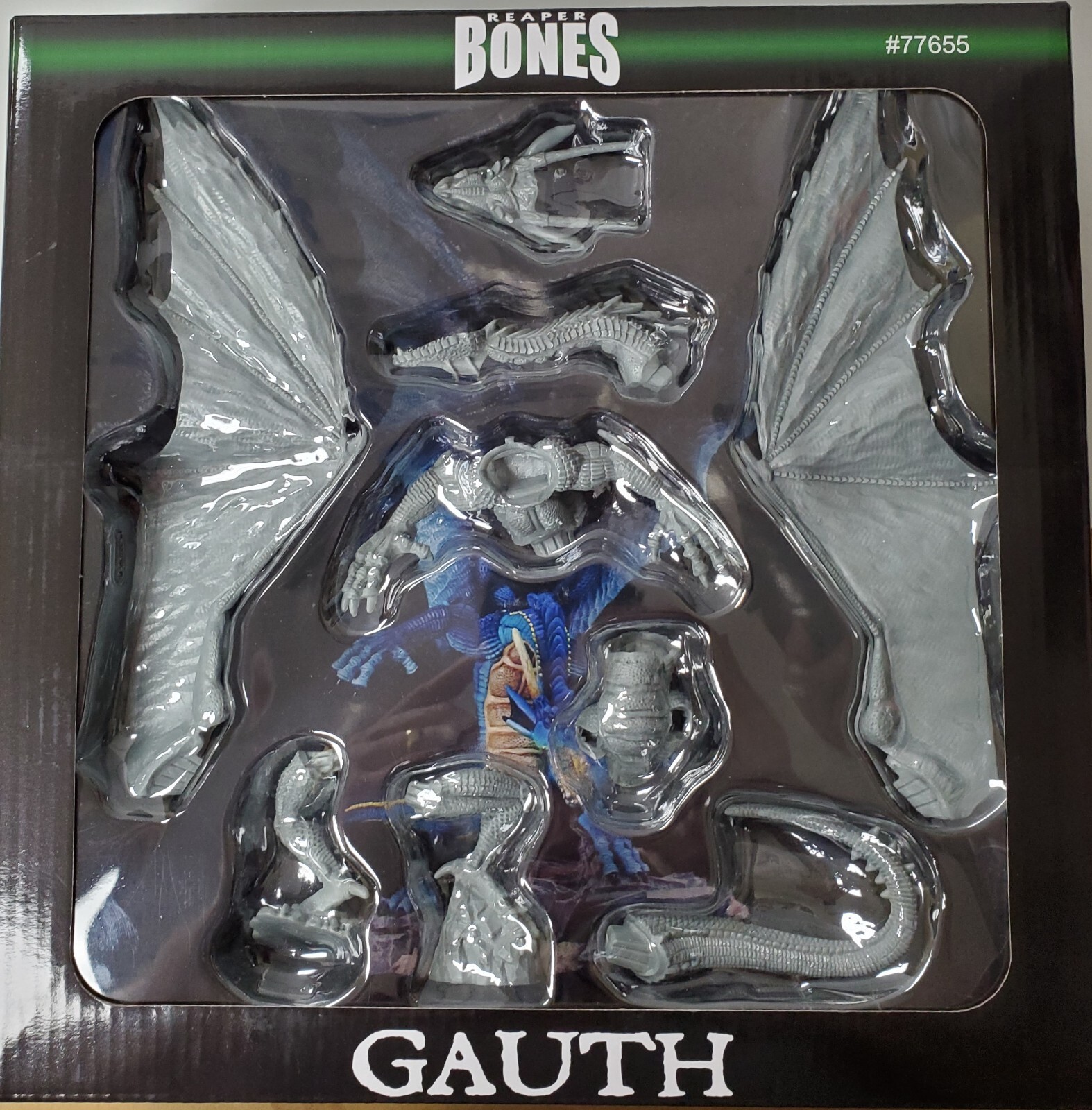 GAUTH, DRAGON Reaper Miniatures Bones Classic Deluxe Boxed Set REM77655 ...