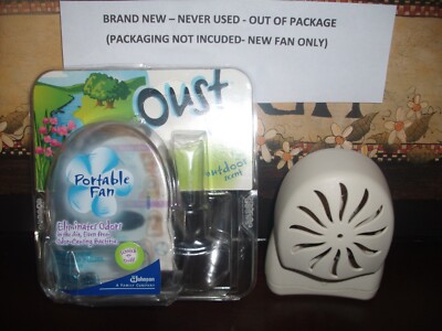 OUST PORTABLE FAN NO SCENTED OIL REFILLS NO BOX NO BATTERY 1 FAN ONLY ...