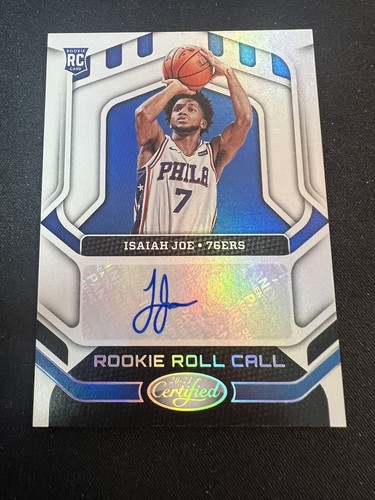2020-21 Certified Rookie Roll Call Isaiah Joe Auto Razorbacks | eBay