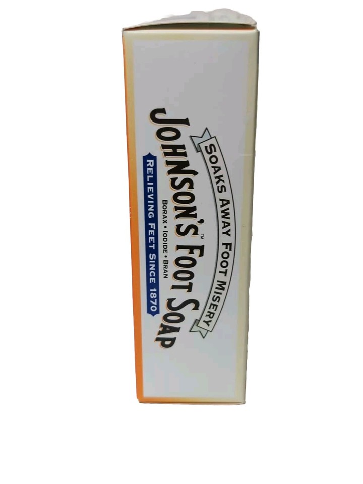 JOHNSON'S Foot Soap Powder 4 Packets 1 Oz Ea Discontinued 11509004031 ...
