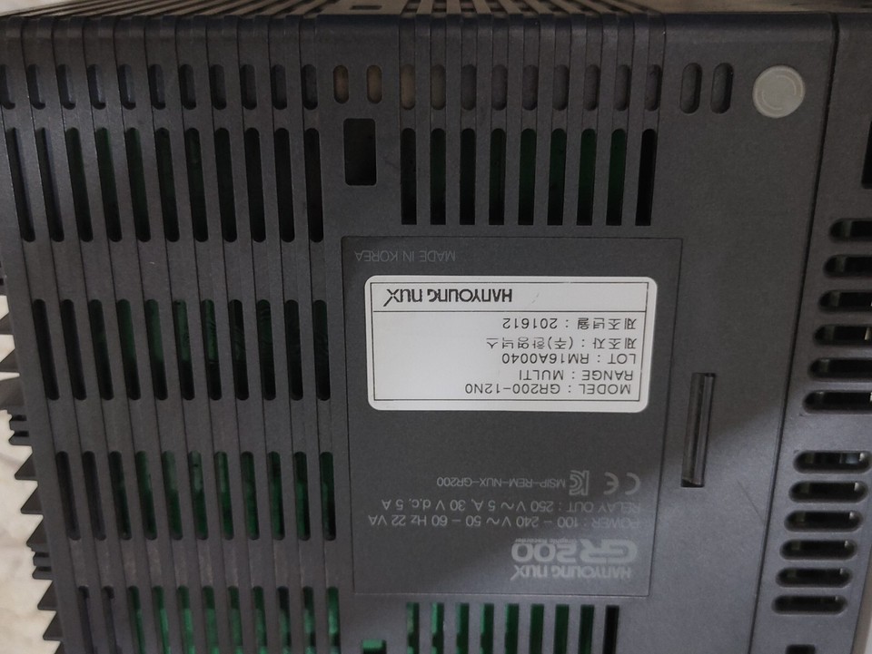 HANYOUNG nux GR200-12N0 Graphic Recorder Tested | eBay