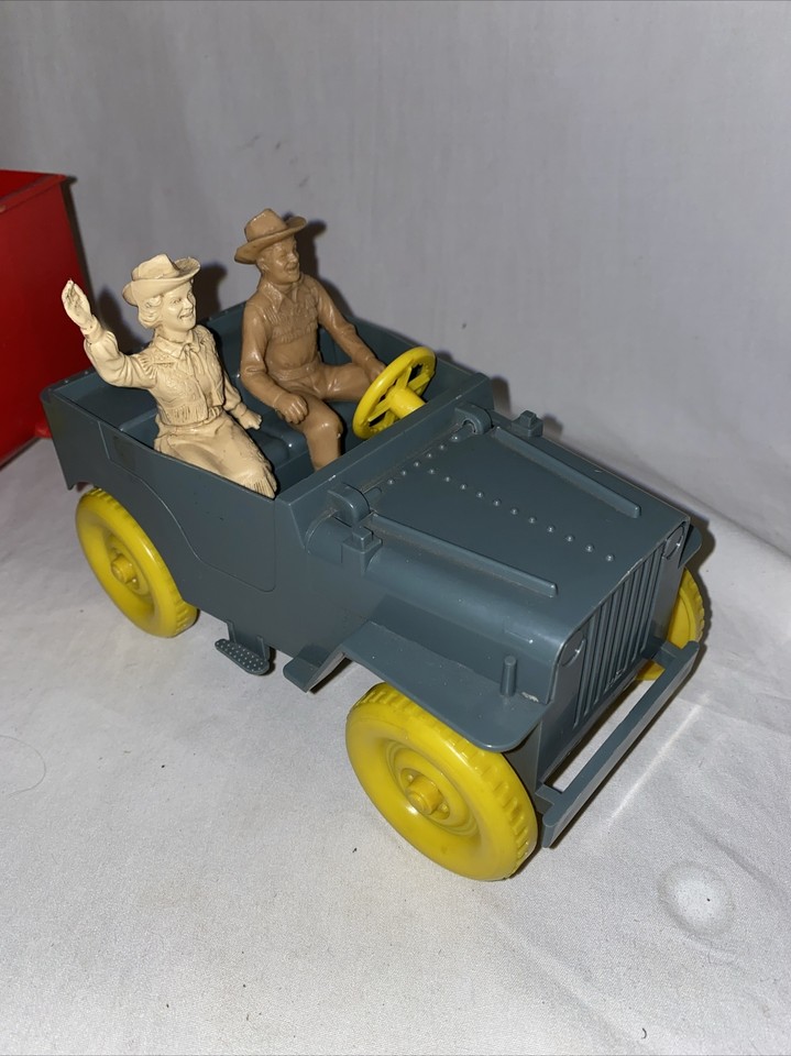 Vintage Ideal Roy Rogers Nellybelle Jeep Trigger Horse Trailer Dale ...
