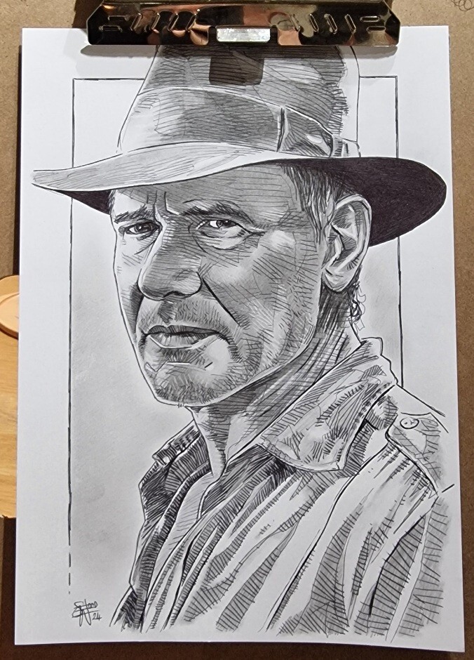 INDIANA JONES LIMITED EDITION ART PRINT "Indy" | eBay
