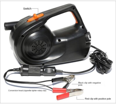 Car Electric Air Pump HT-316 Power Inflatable Pump Rubber Dinghy ...