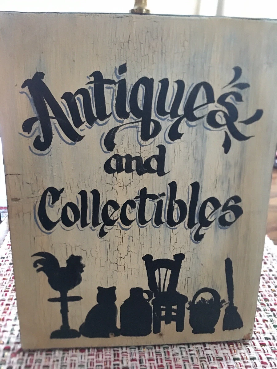Antiques And Collectibles Sign