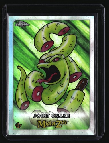 MetaZoo JOINT SNAKE #104 (2022 Topps Chrome Silver Refractor) NM/Near ...