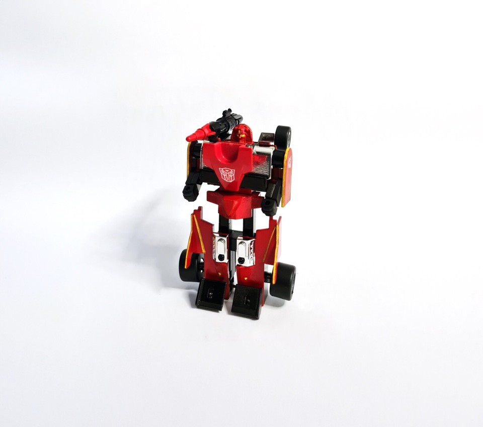 TRANSFORMERS G1 AUTOBOT MIRAGE "F1 BLUEPRINT" Custom Toy figure in ...