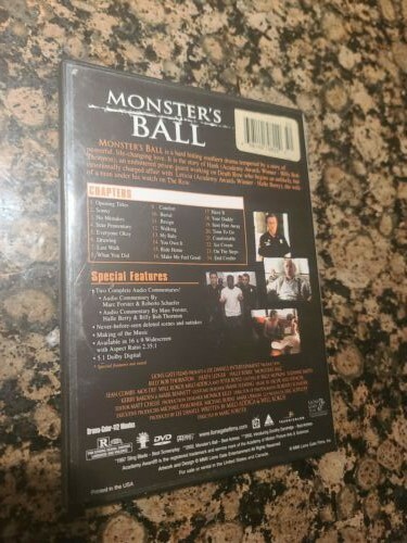 Monsters Ball (DVD, 2002) Billy Bob Thornton Halle Berry Heath Ledger ...